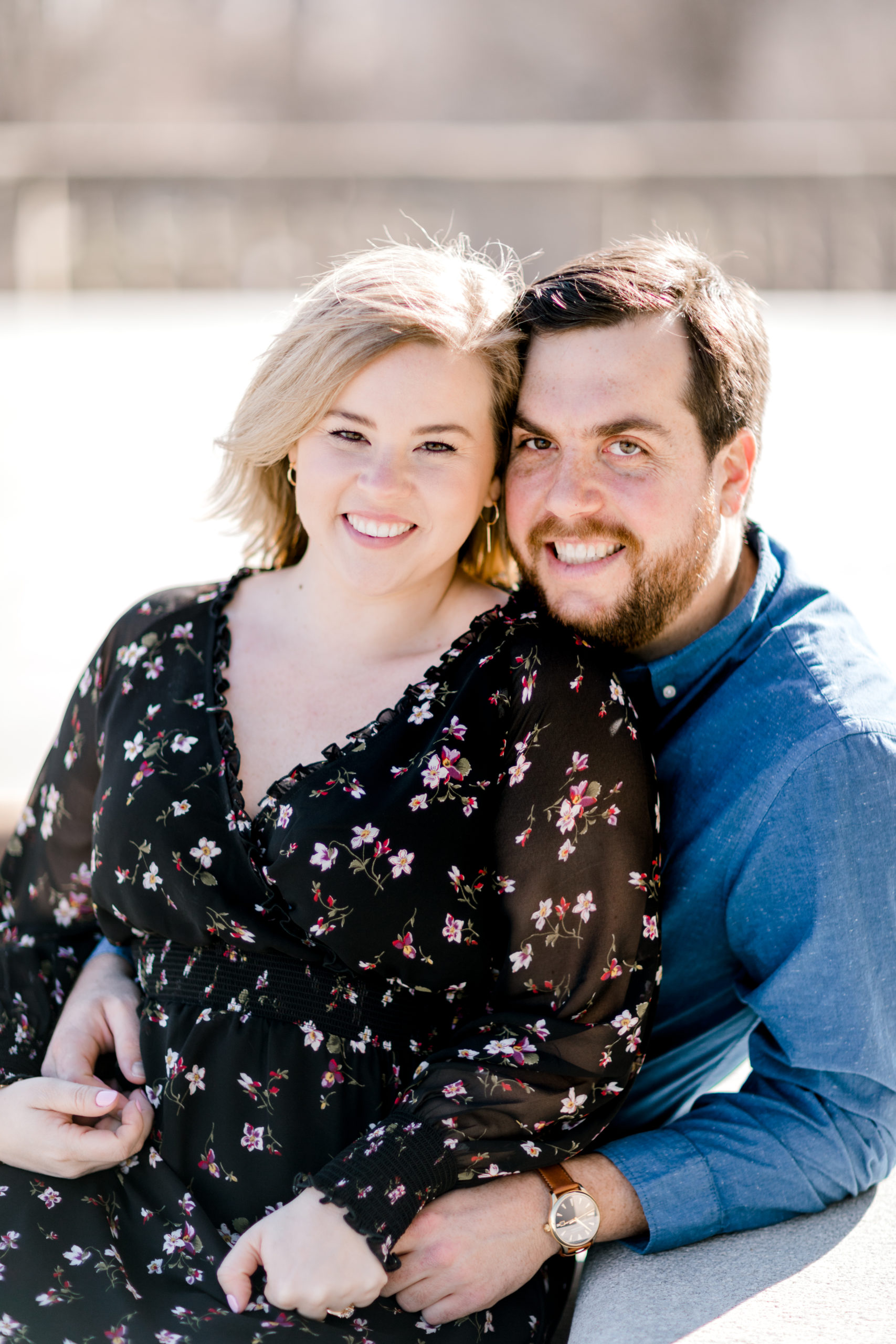 Indianapolis War Memorial Engagement Session | Ali & Rob